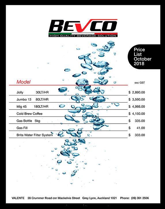 View Pricelist